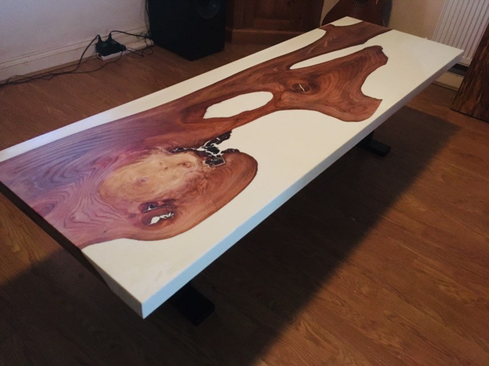 NEW Epoxy Elm River Table Stunning Live Edge Elm Slab - Etsy