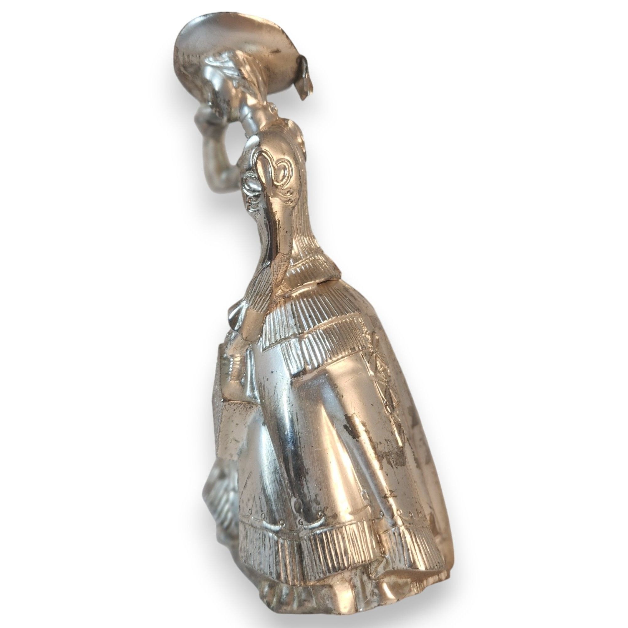 1980s Avon Mrs. Albee Statue Trophy Silvertone Statue 7" W/o Wood Base ...