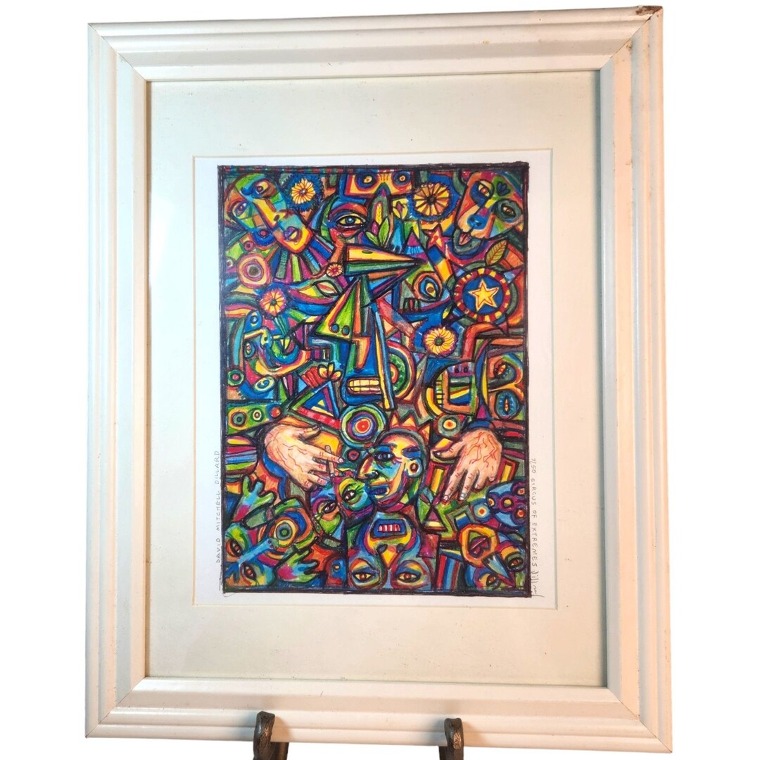 David Mitchell Dillard Circus of Extremes 7/50 Framed Print ...