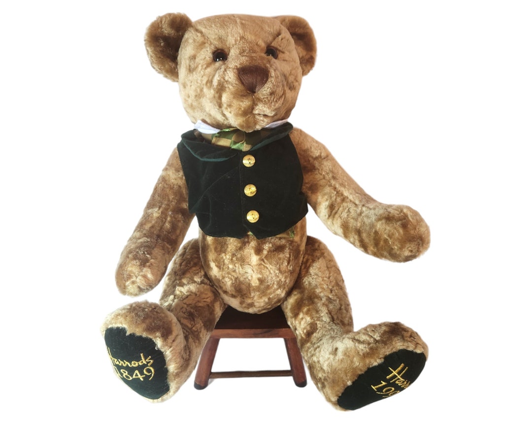 Harrods 150 Year Celebration Rodney Bear Vintage 19 Inch Moveable Limbs ...
