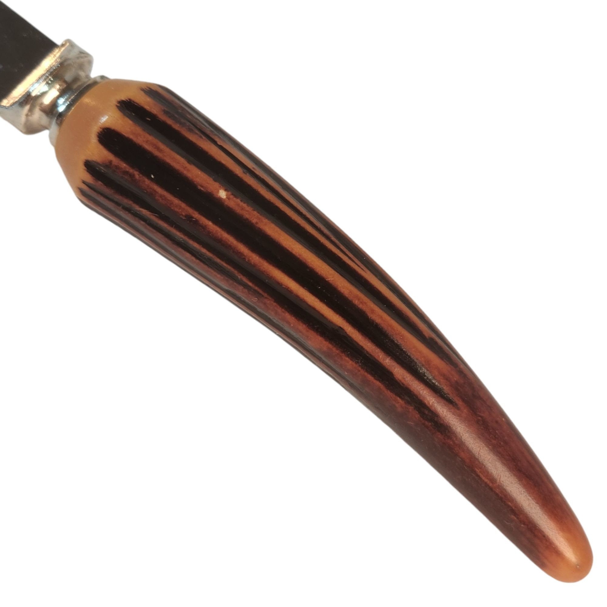 Bakelite Stag Horn Antler Handle Serrated Carving Knife 1960s Regal ...