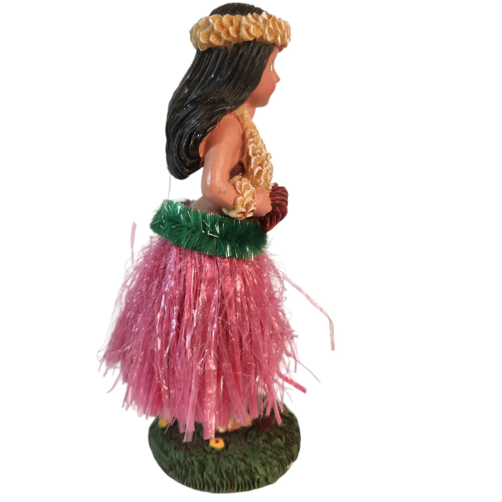 Hawaiian Dashboard Hula Girl Dancer Nodder Bobblehead Figurine KC CO ...