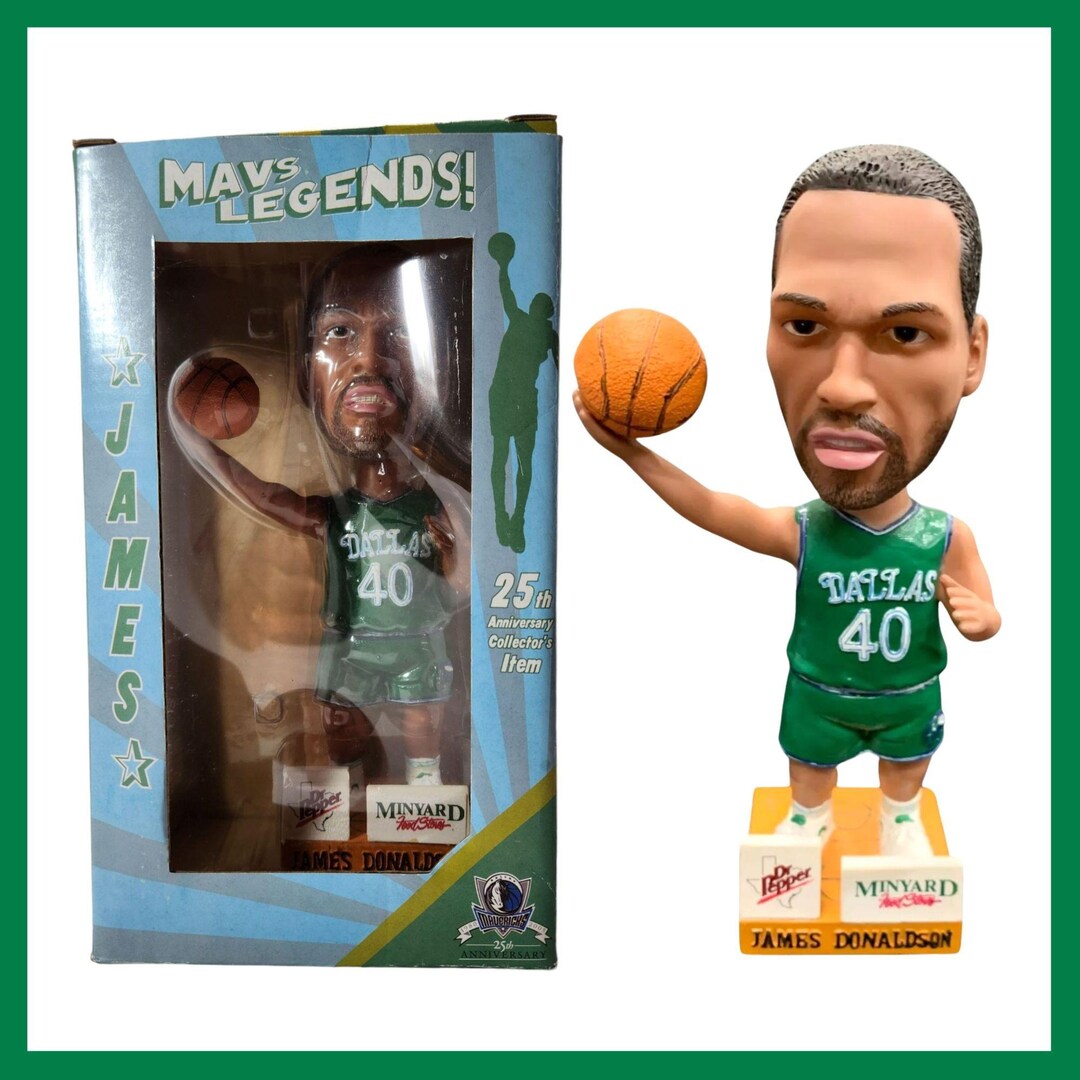 James Donaldson Dallas Mavericks MAVS LEGENDS 2004 Bobble Bobblehead ...