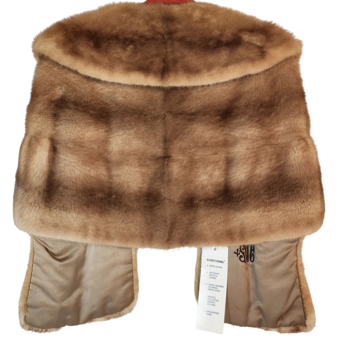 Mob Wife Genuine Mink Fur Stole With Pockets Chudik's of Birmingham ...