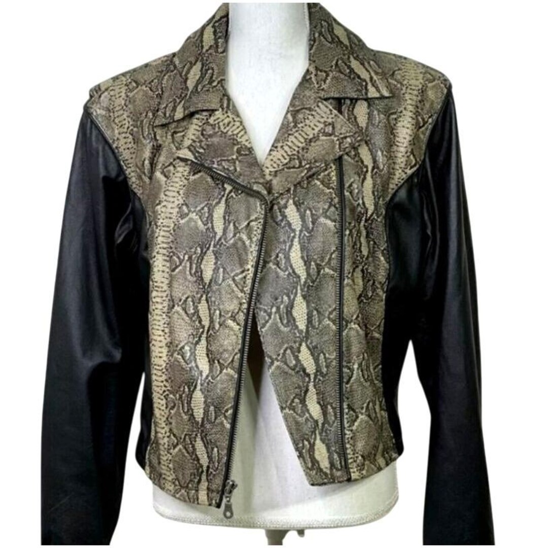 Harley Davidson Limited Edition Black Leather Python Embossed ...