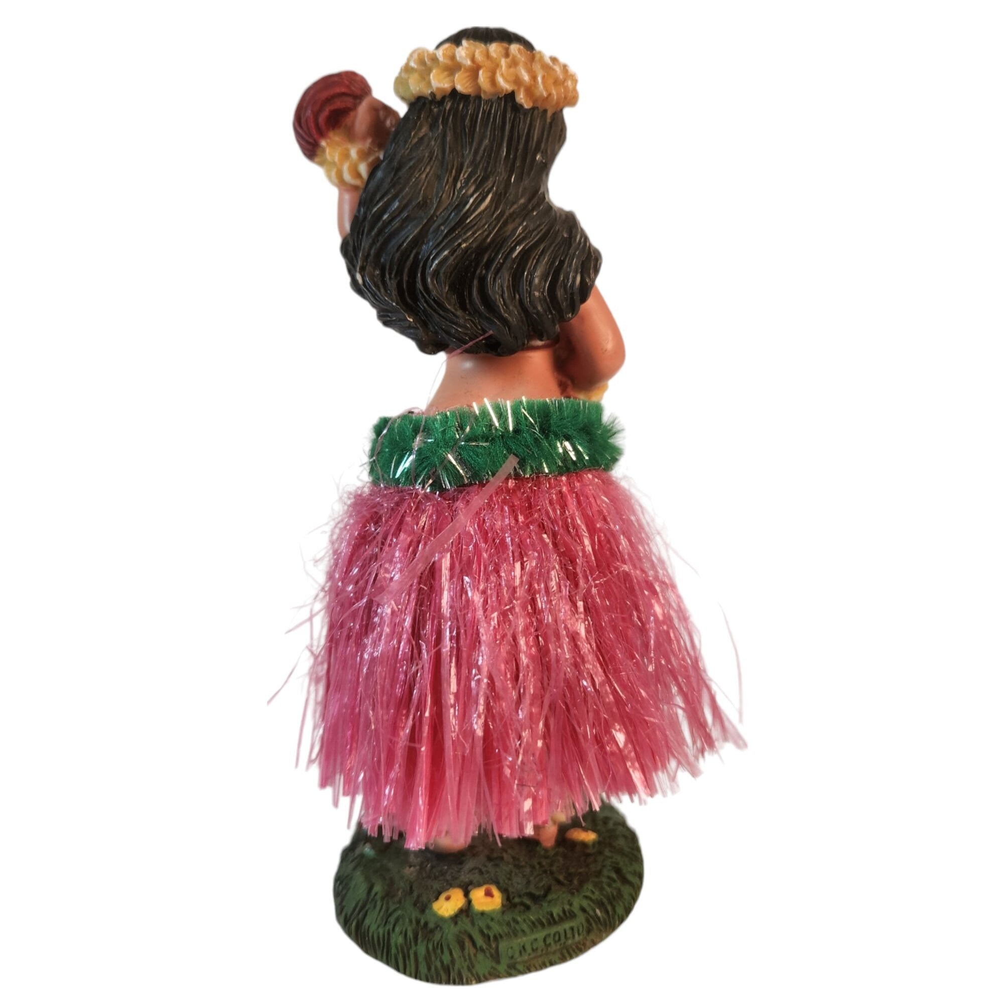 Hawaiian Dashboard Hula Girl Dancer Nodder Bobblehead Figurine KC CO ...