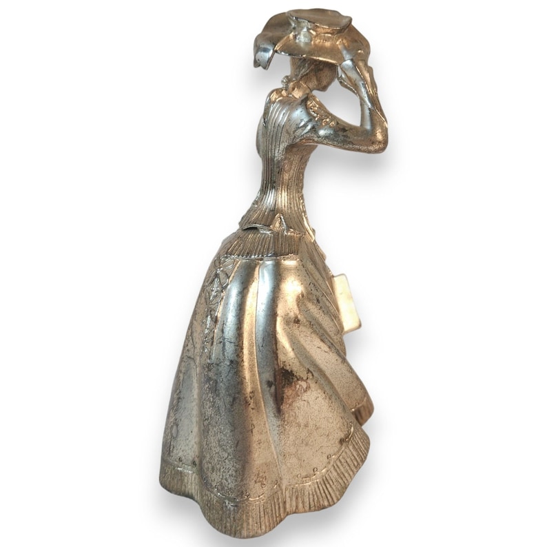 1980s Avon Mrs. Albee Statue Trophy Silvertone Statue 7" W/o Wood Base ...