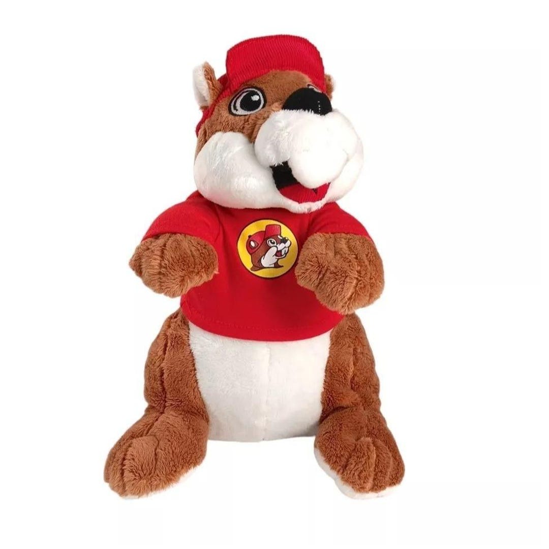 Buc-ees Bucky Beaver Mascot W/shirt & Hat 10 Stuffed Animal Plush Toy ...