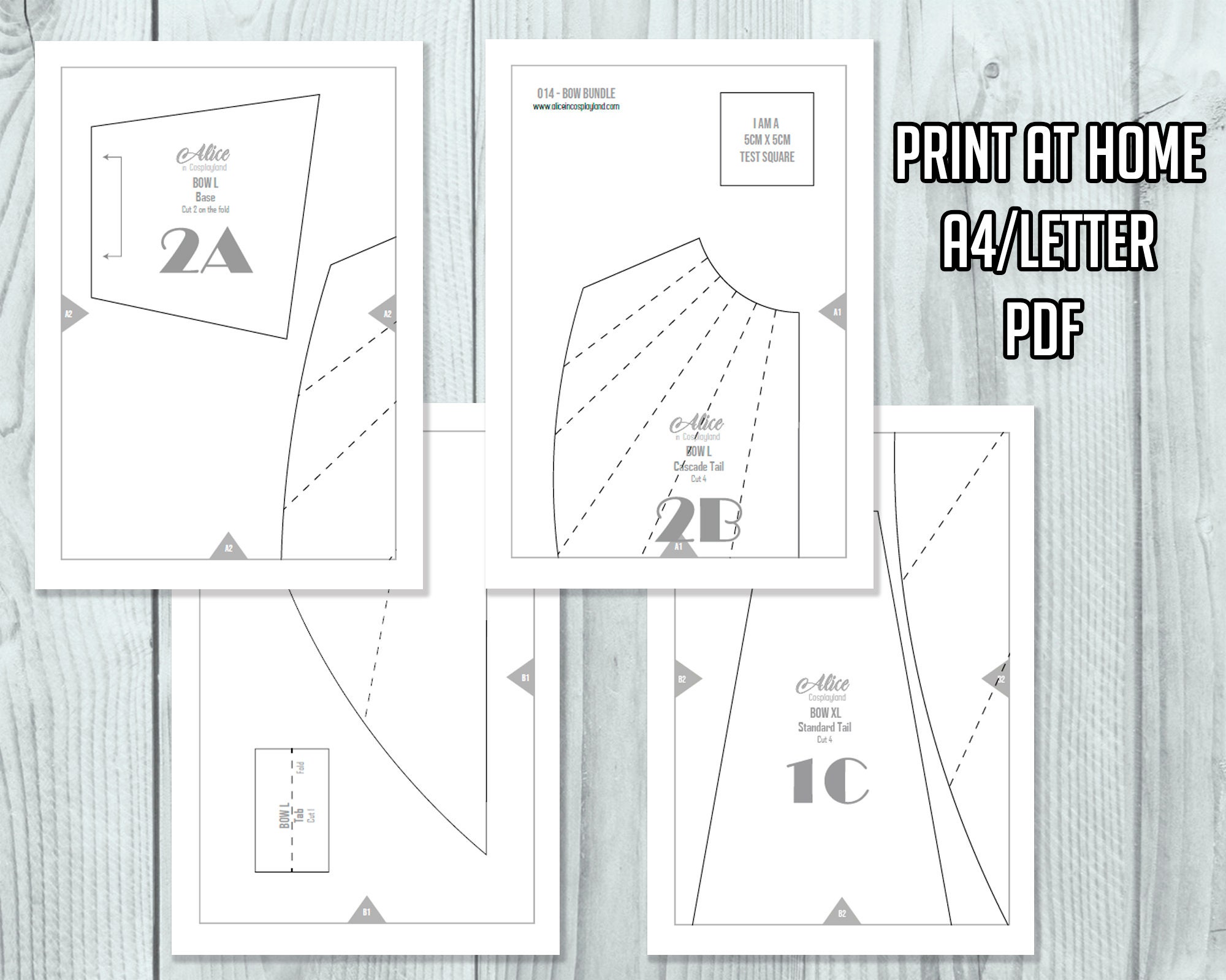 Bow Bundle. Simple Bow Cascade Bow and Standard Bow Sewing | Etsy