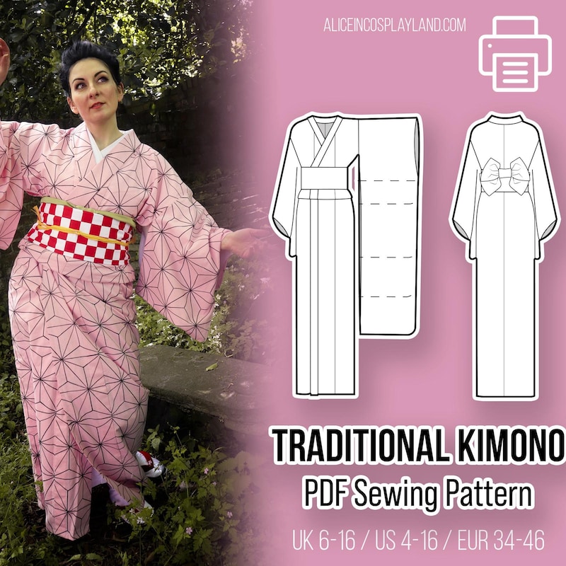 Japanese Anime Kimono - Etsy