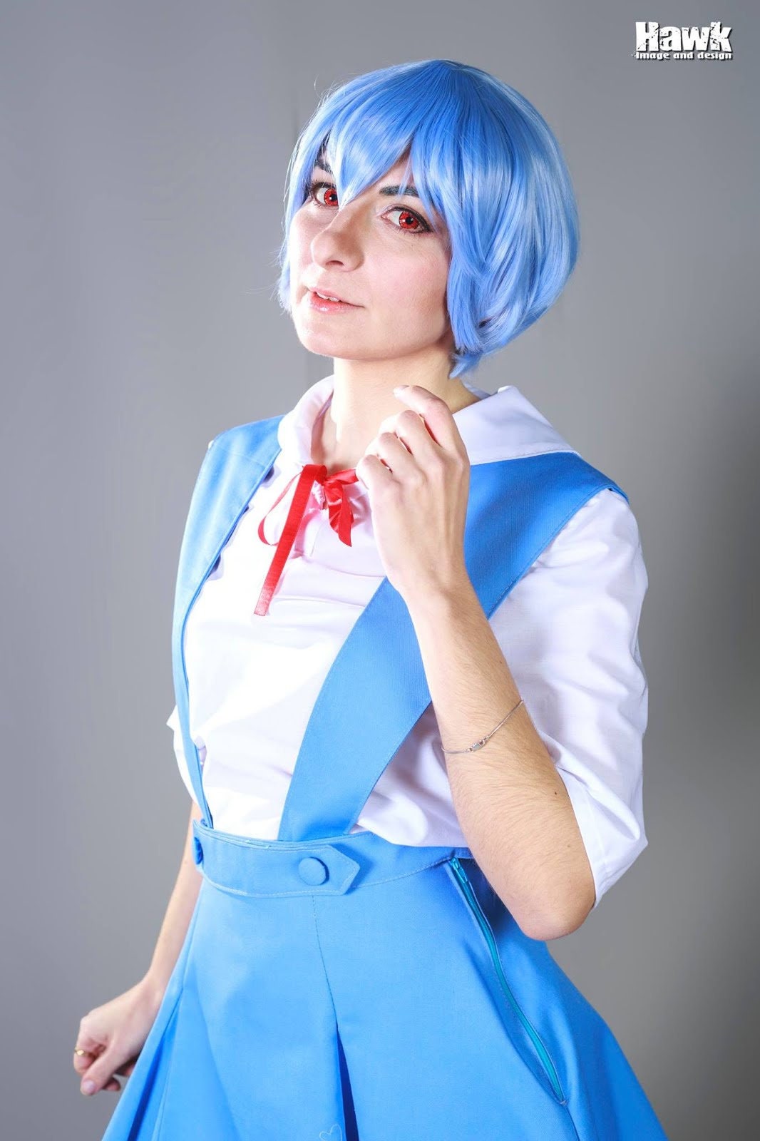 Evangelion Uniform Sewing Pattern - Short Sleeve Polo Shirt and Knee ...