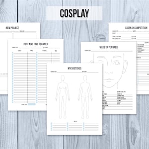 Ultimate Cosplay Planner and Comic Convention Printable - Etsy