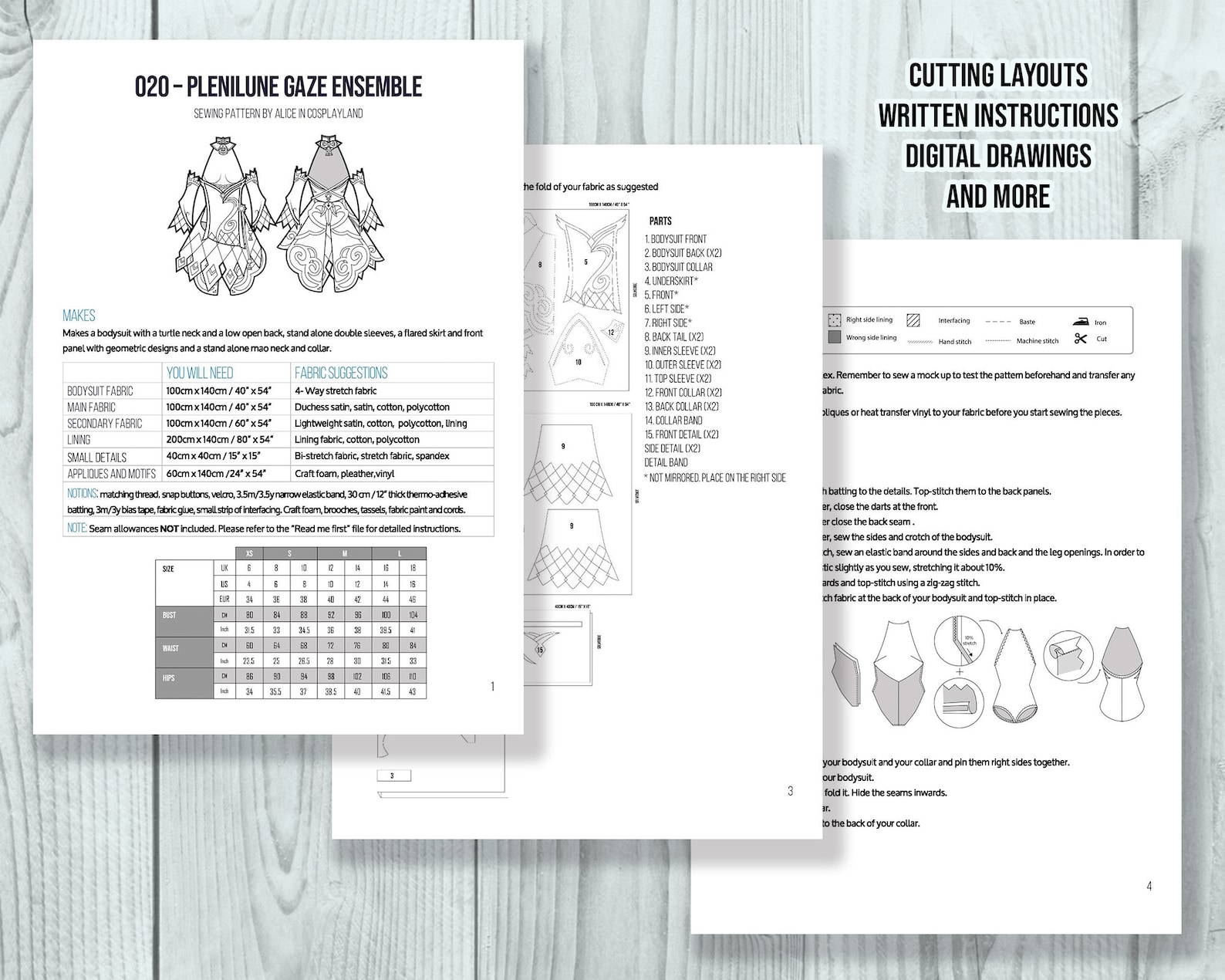 Imperial Scholar Full Circle Cloak Cosplay Sewing Pattern - Etsy