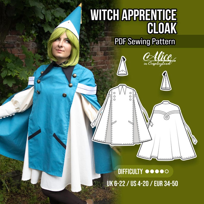 Witch Cloak - Etsy