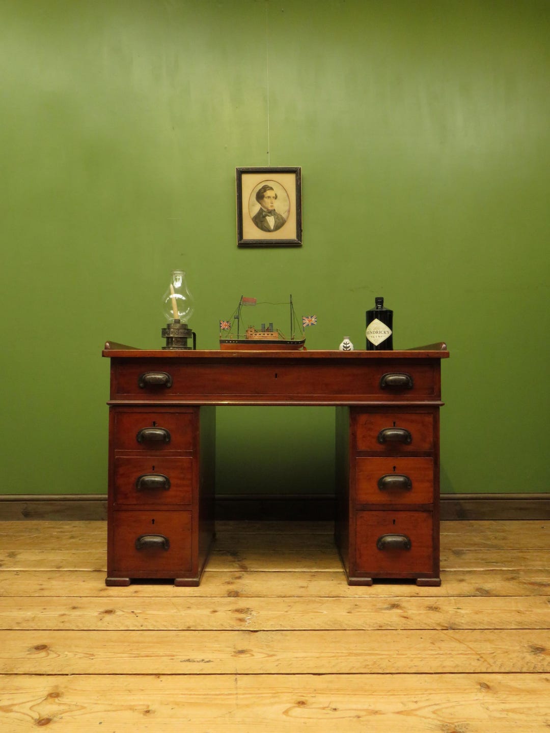 Rare Antique Ships Desk in Three Parts - Etsy