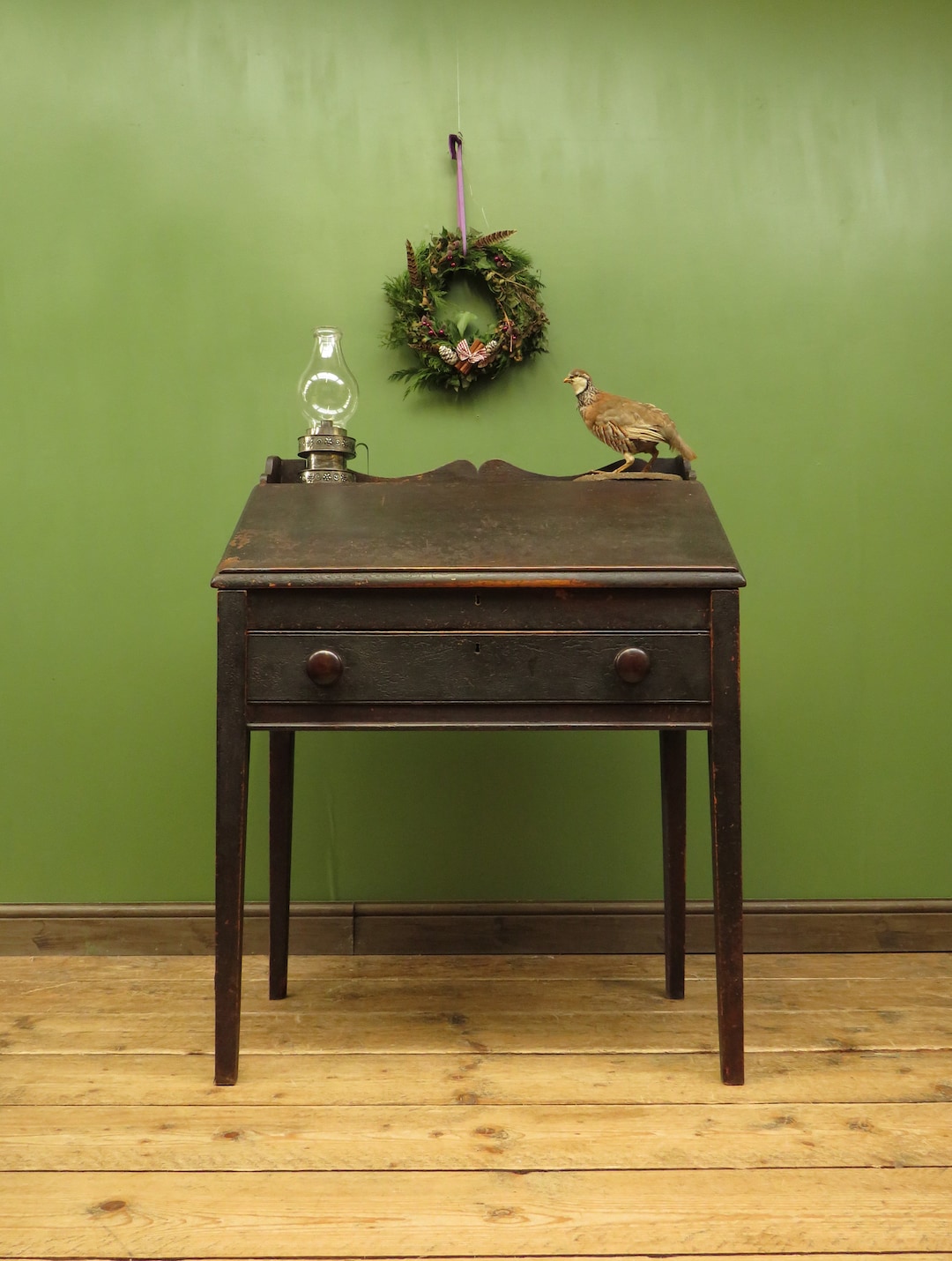 Lectern Style Desk With Sloping Top - Etsy UK
