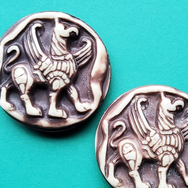 Large Antique Buttons - Etsy