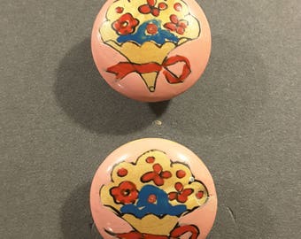 Hand painted buttons | Etsy