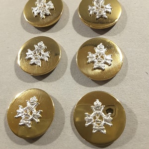 Vintage Set of 6 Gaunt London Uniform Buttons. - Etsy UK