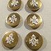 Vintage Set of 6 Gaunt London Uniform Buttons. - Etsy UK