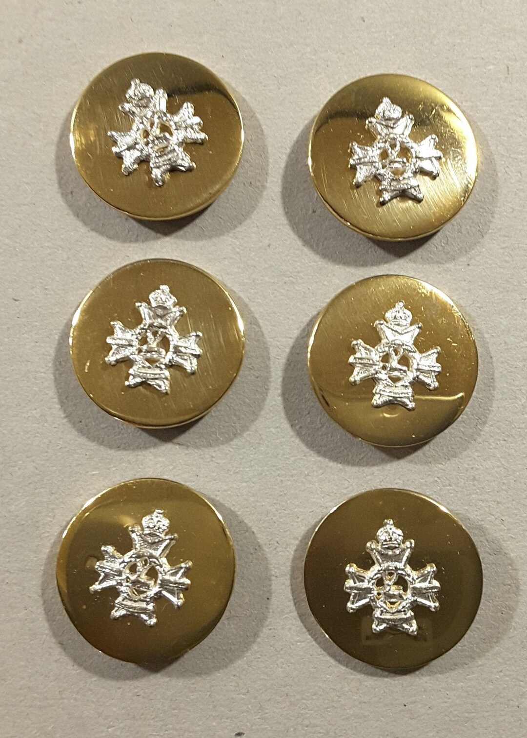 Vintage Set of 6 Gaunt London Uniform Buttons. - Etsy