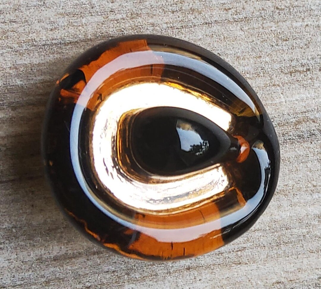 Vintage Bimini plant Pot Large Glass Button. - Etsy