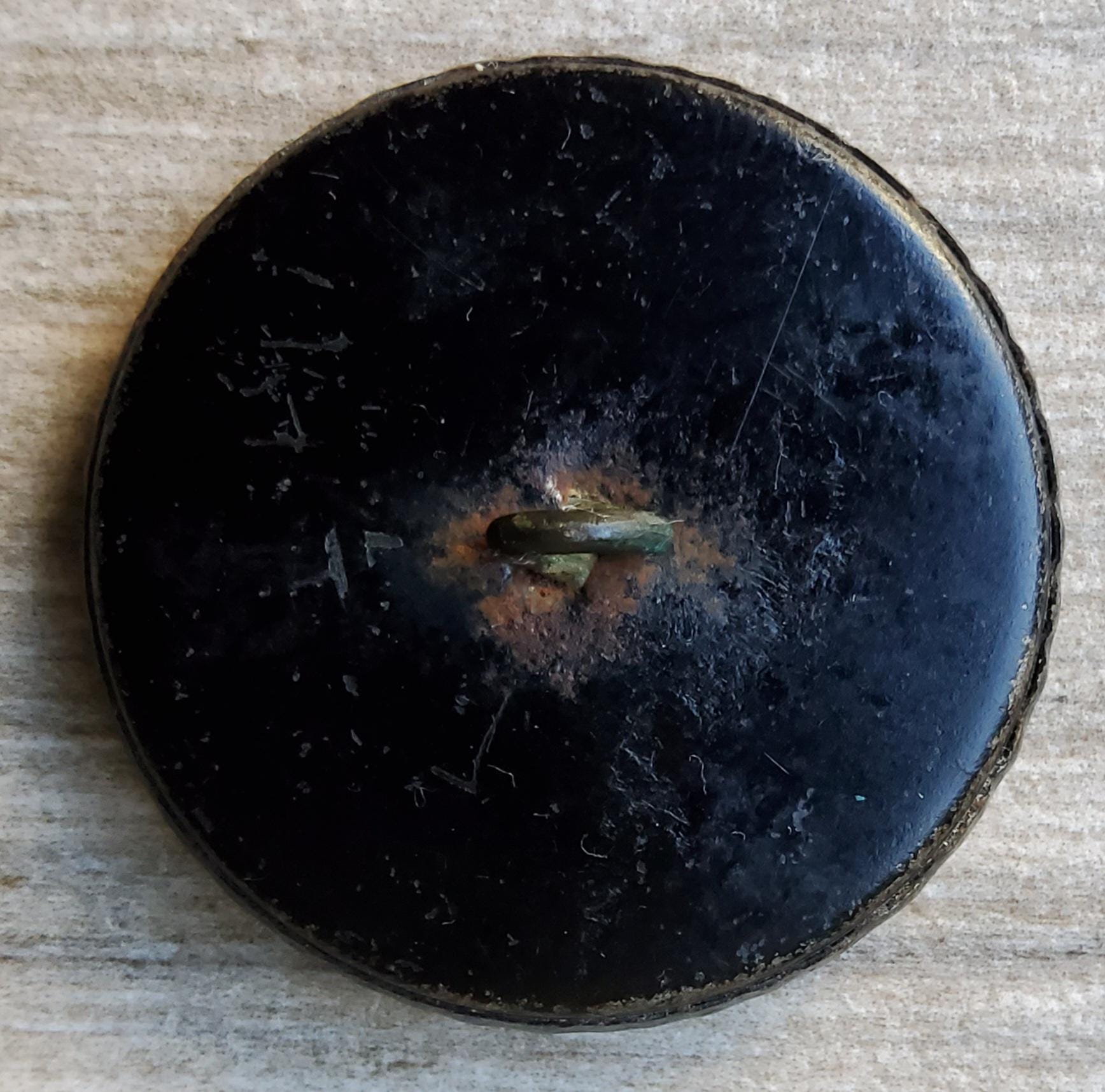 Vintage 19th Century Metal Picture Button. - Etsy