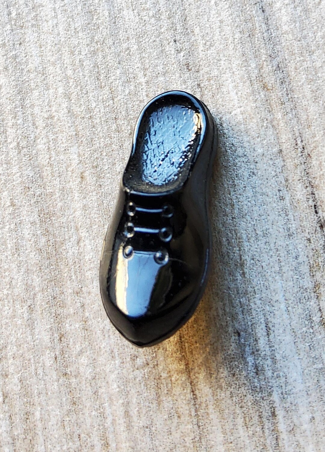 Vintage 1920's Glass Shoe Button. - Etsy