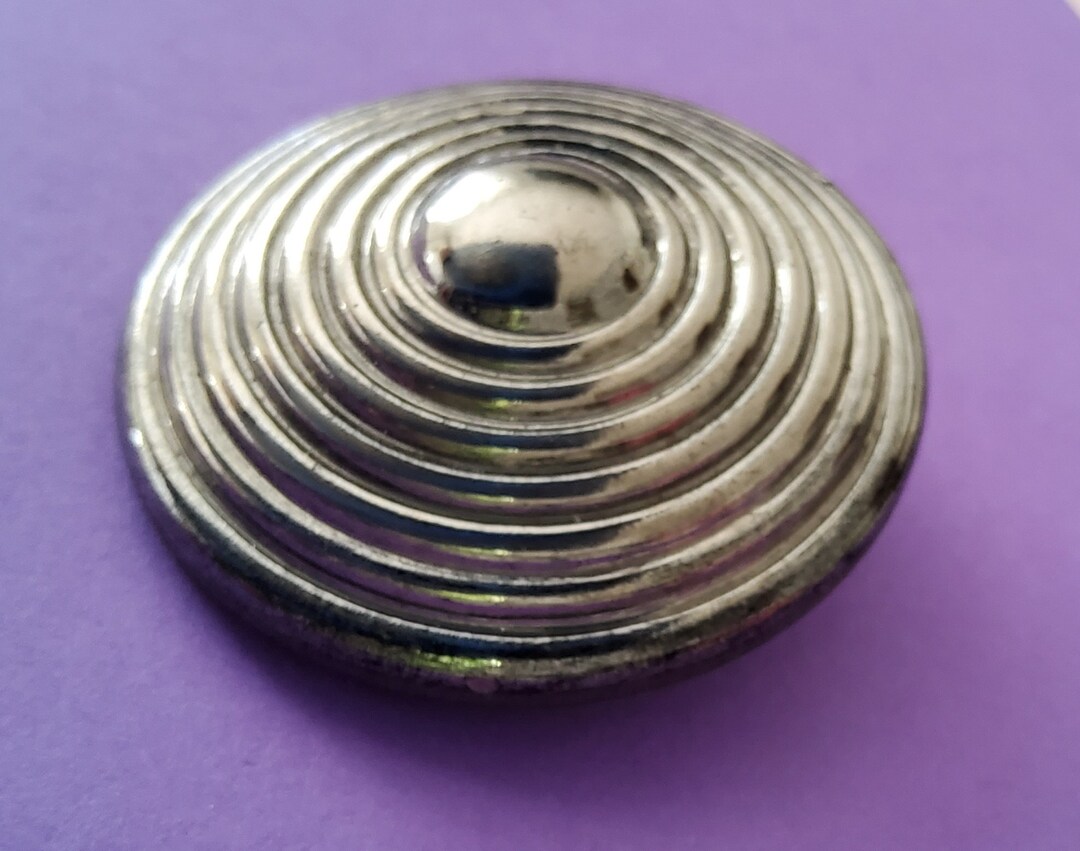 Very Large 1920's Conical Shaped Glass Coat Button. - Etsy
