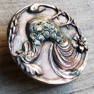 Vintage Early 1900's Large Rooster Metal Button. - Etsy