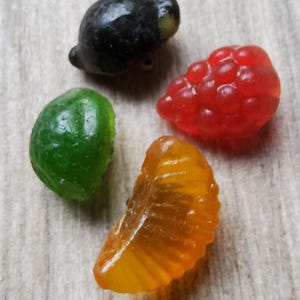 Vintage Set of Four 1930's Jelly Sweets Buttons. - Etsy