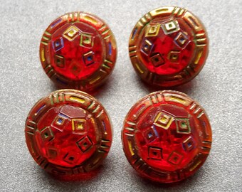 Hand Painted Buttons | Etsy