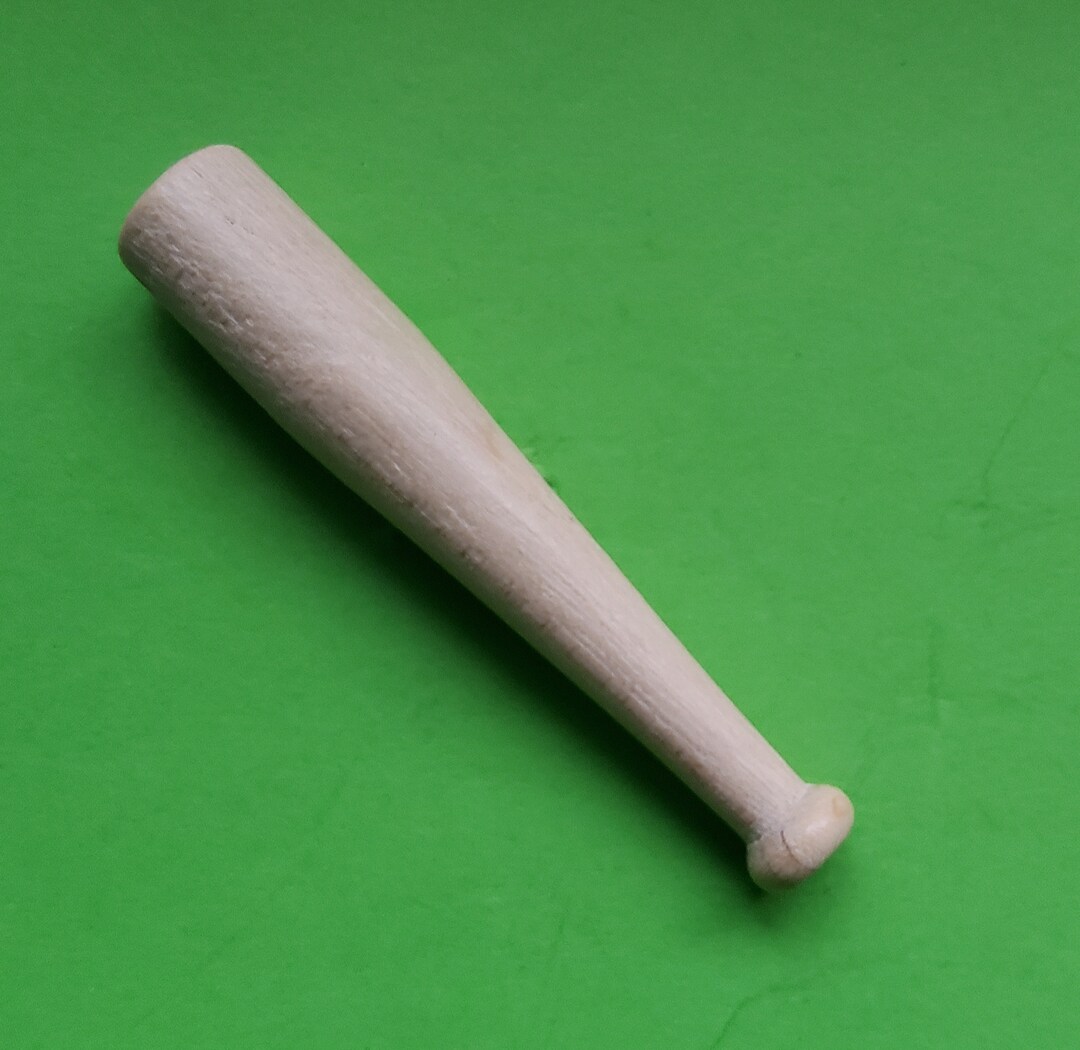 Vintage Large Wooden Baseball Bat Button. - Etsy