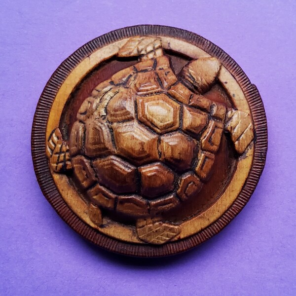 Turtle Button - Etsy