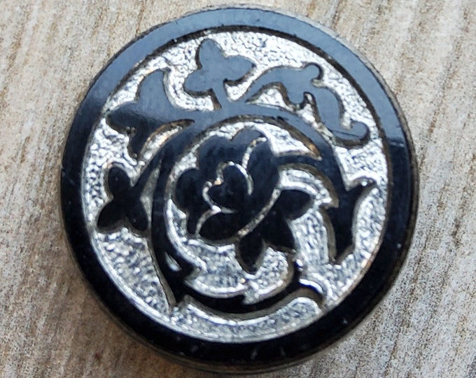 Vintage Collection of Six 1930's Hand Painted Glasst Buttons. - Etsy