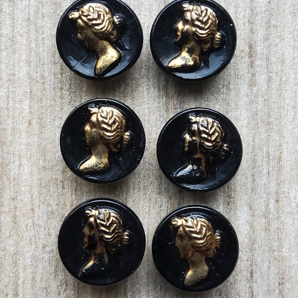 Cameo Buttons - Etsy