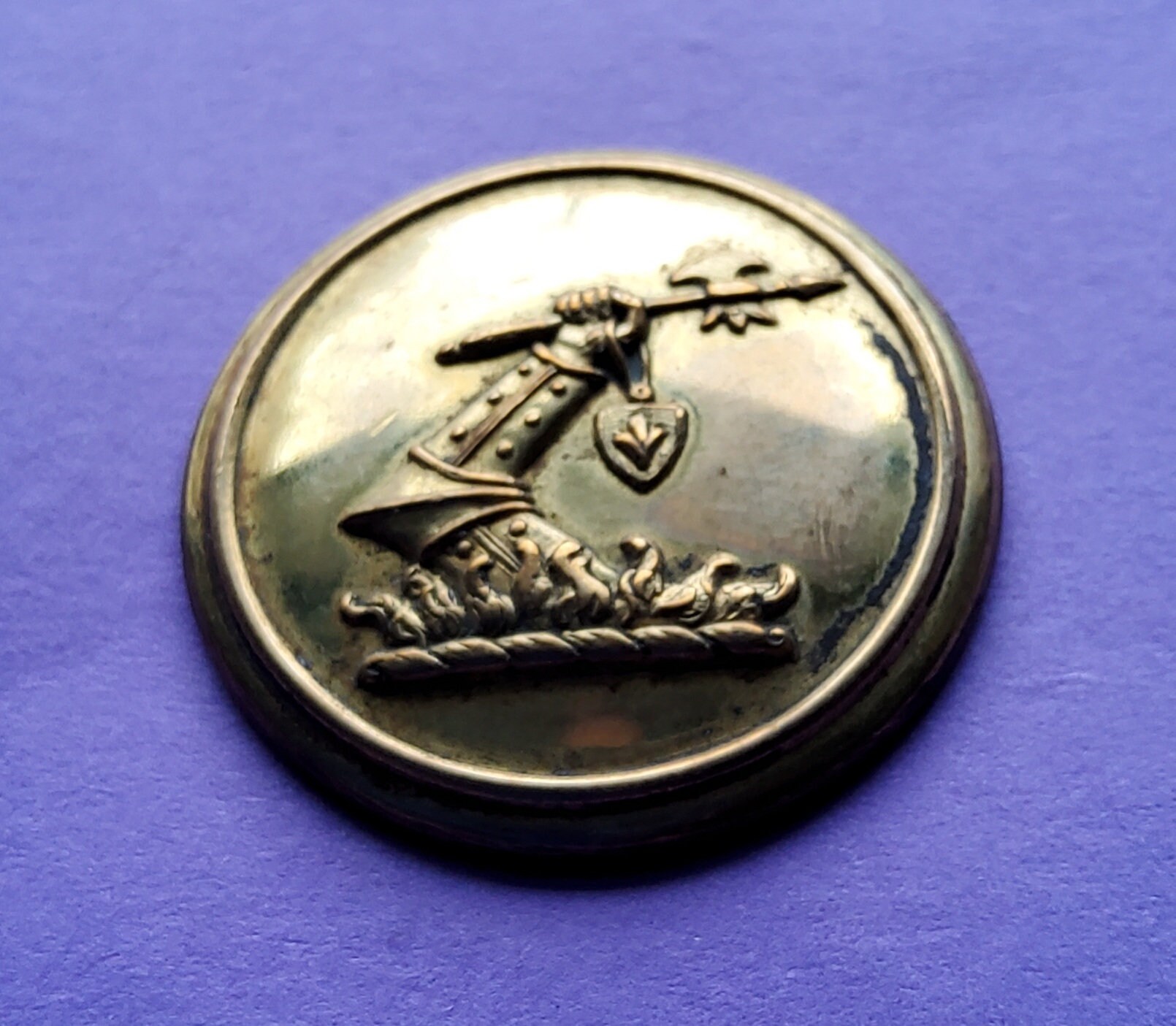 Vintage 1800's Firmin Livery Button of Deer. - Etsy
