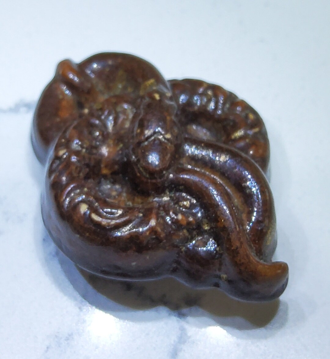 Vintage Large 1930's Coiled Snake Button. - Etsy