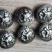 Vintage Set of Six German Gesch Flower Buttons. - Etsy