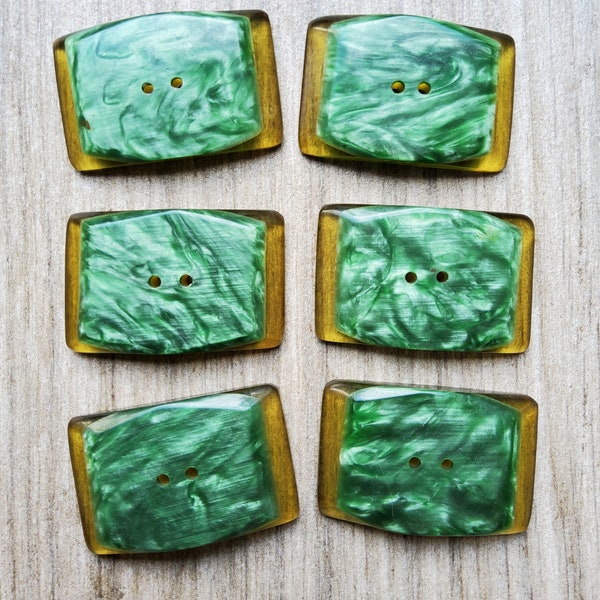 Lucite Buttons - Etsy