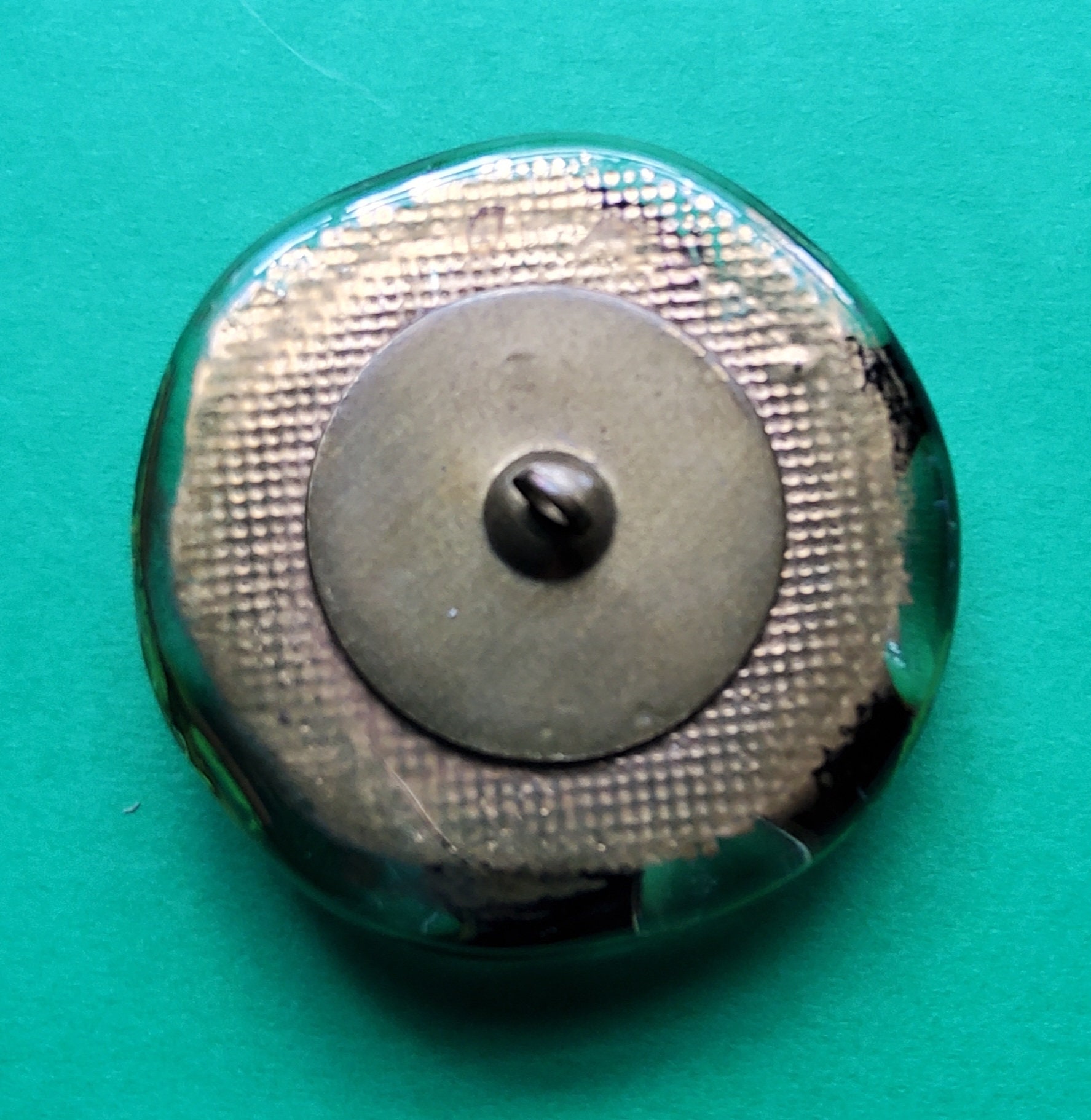 Vintage Large Bimini Style 1950's Glass Button. - Etsy