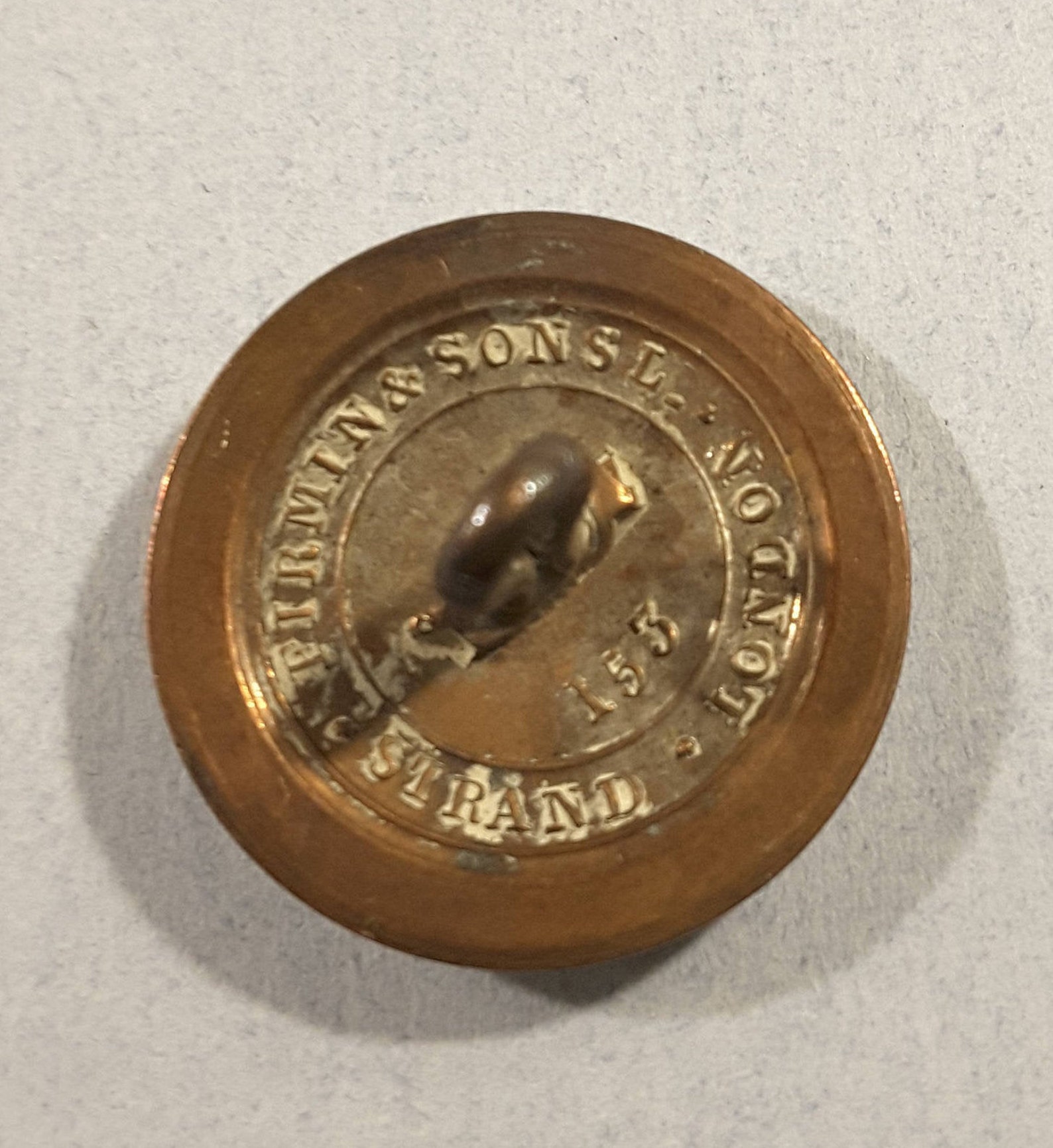 19th Century Firmin and Sons Livery Button. - Etsy