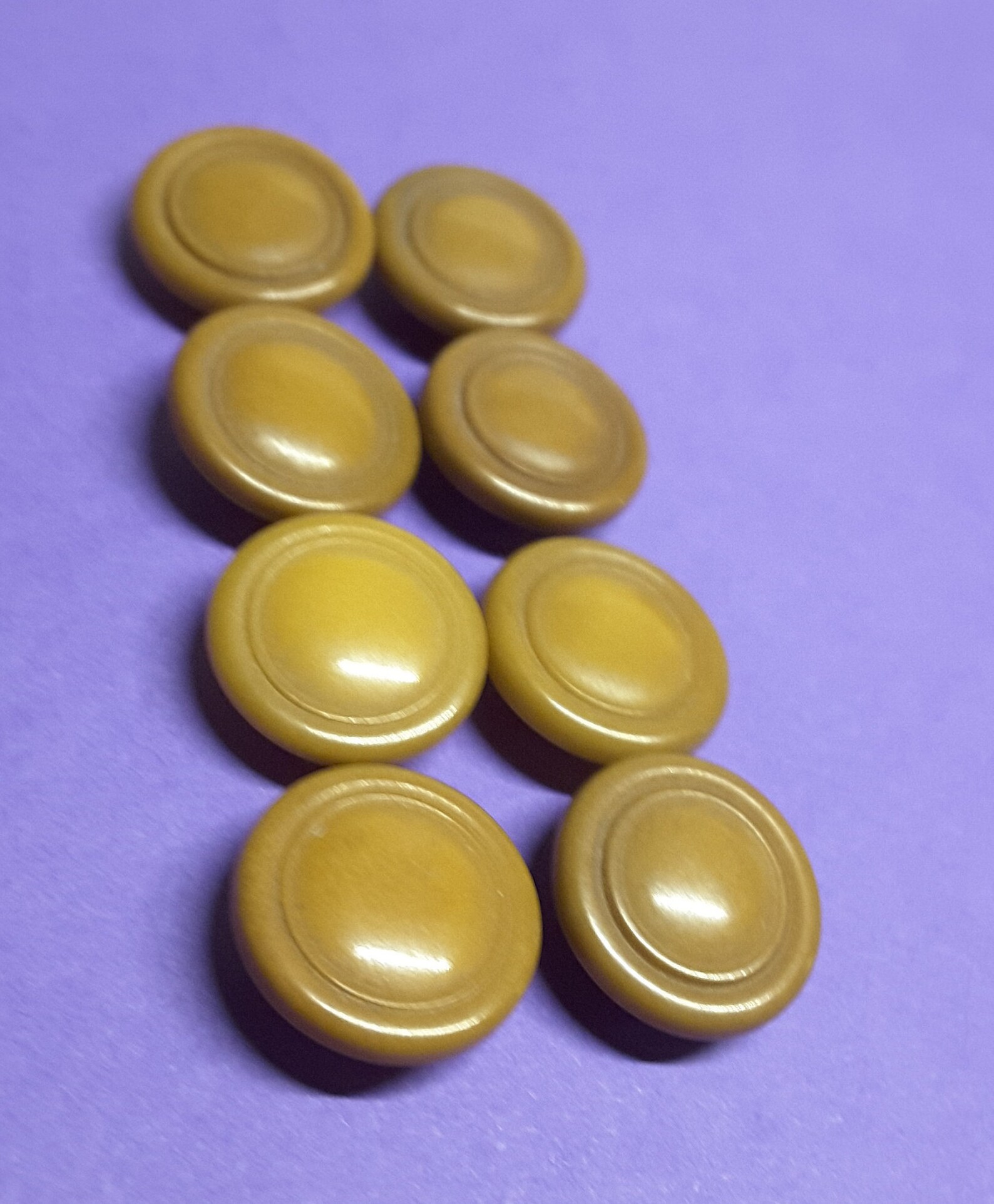 Victorian Set of Eight Vegetable-ivory Shoe Buttons. - Etsy