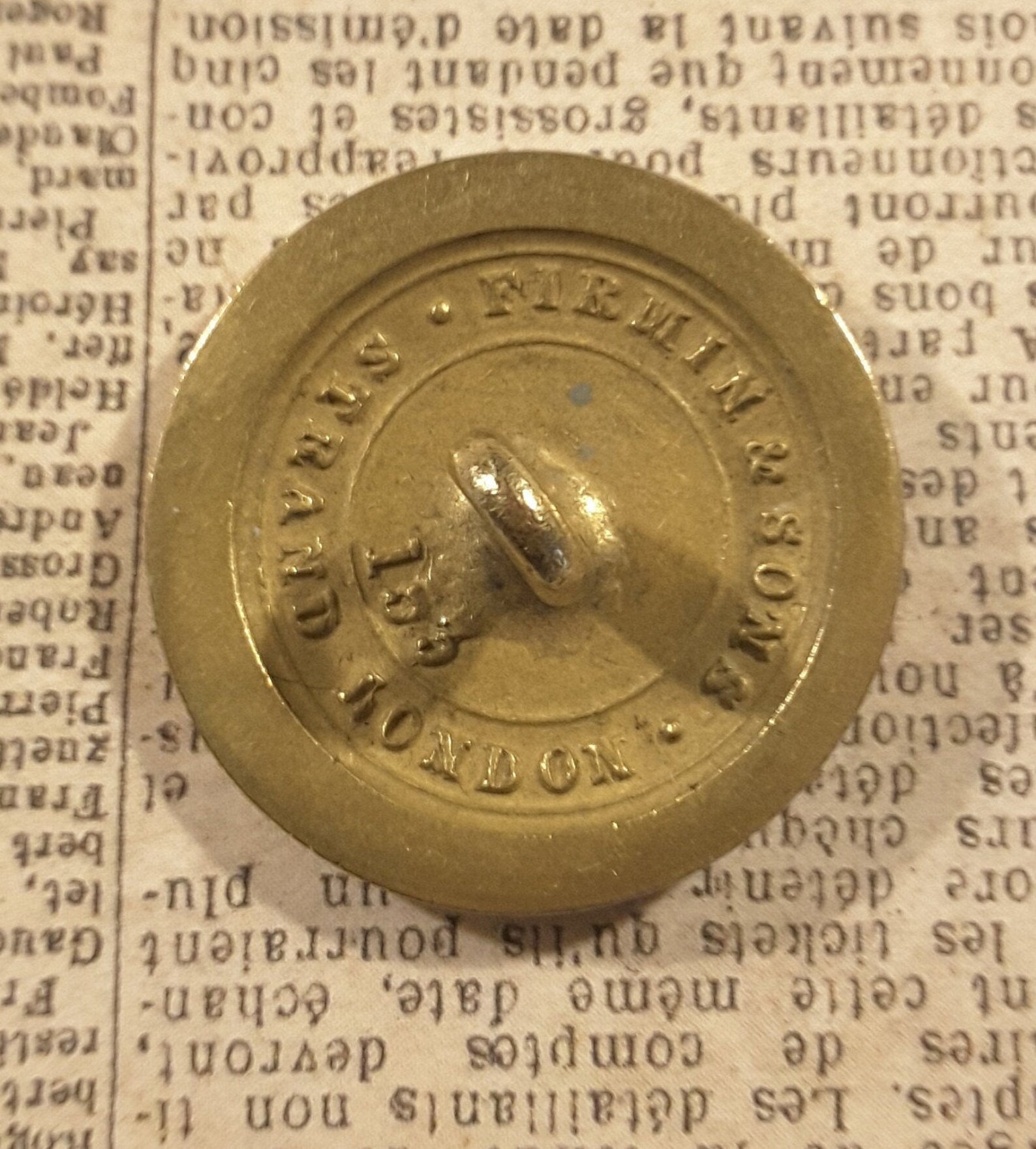 Vintage Firmin & Sons Leander Club Rowing Button. | Etsy