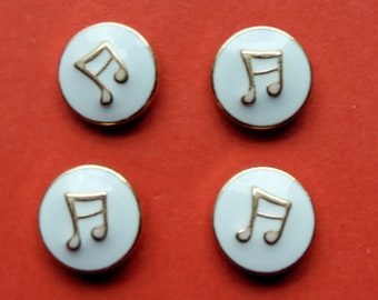Musical Buttons for Crafts - Etsy
