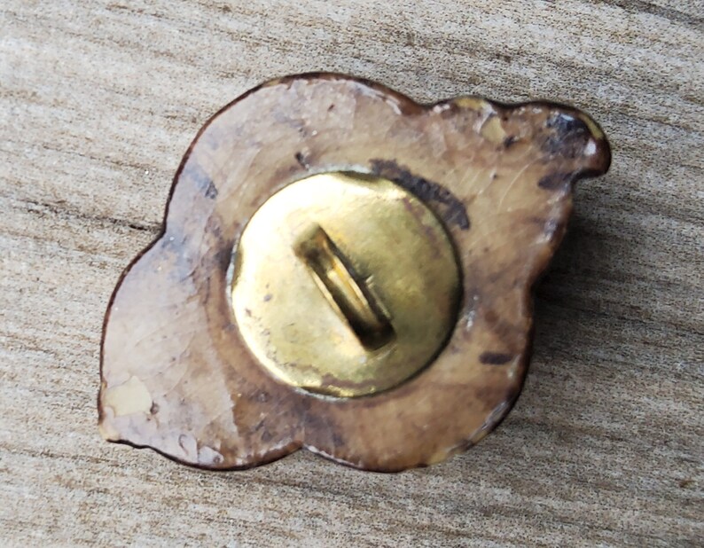 Vintage Large 1930's Coiled Snake Button. - Etsy