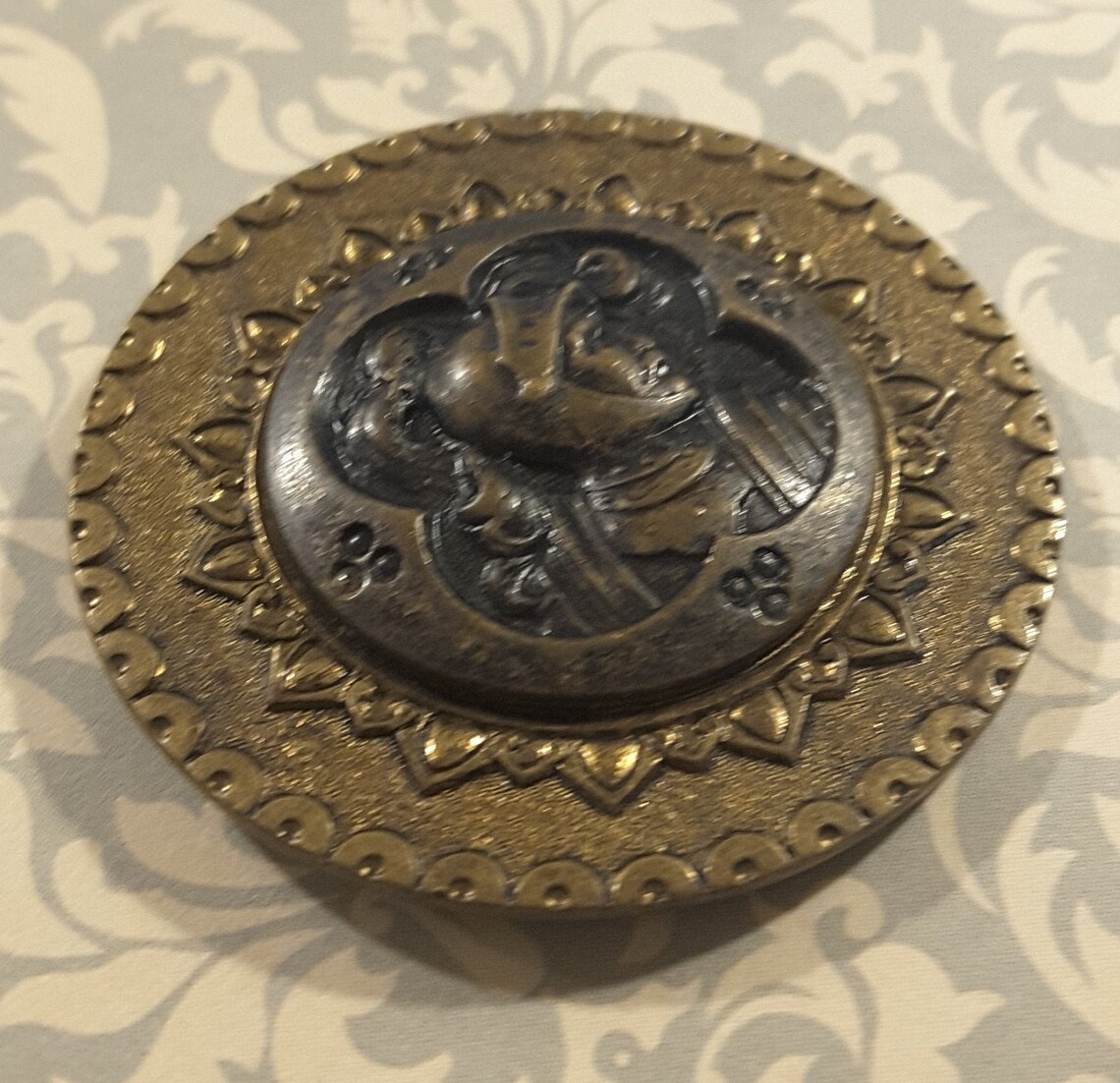 Vintage Large 1900's Depose Paris Button. - Etsy UK