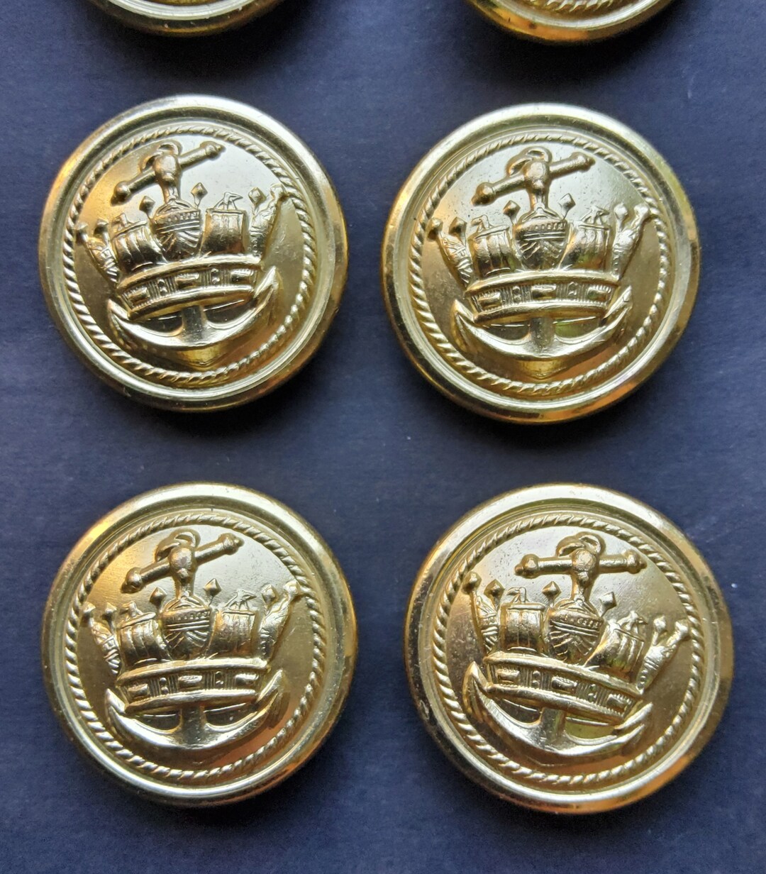 Vintage British Merchant Navy Uniform Tunic Gilt Button. - Etsy