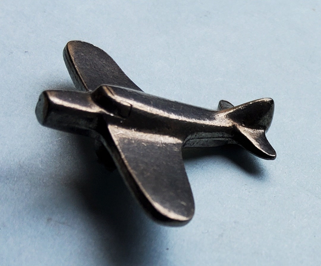 Vintage Metal Jet Aeroplane Button. - Etsy