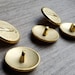 Vintage Set of Five Large Brass Golf Buttons.. - Etsy
